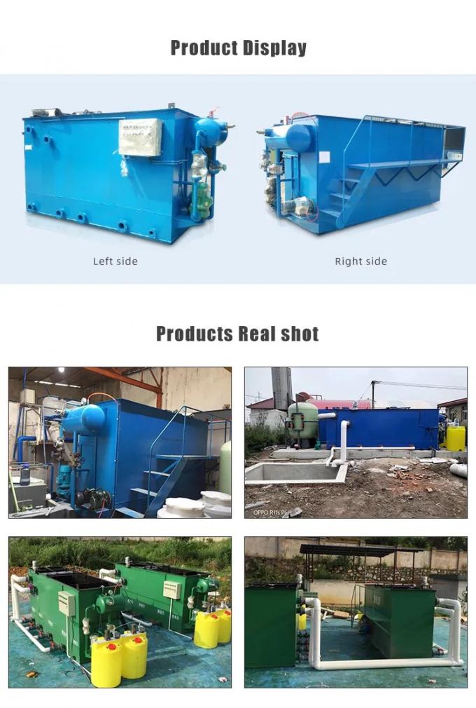 Industrial Wastewater Treatment Equipment , Stainless Steel Dissolved ...